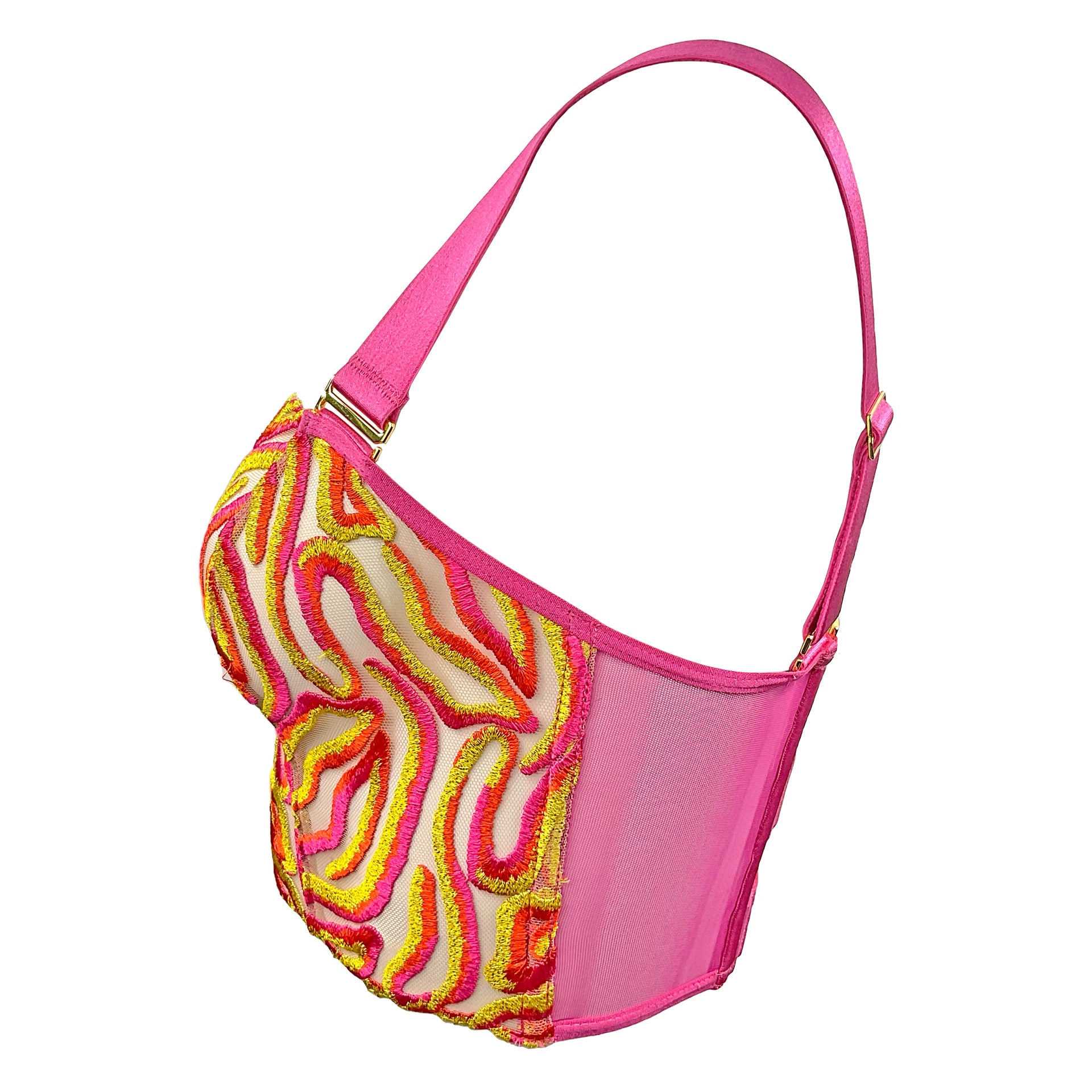 Shop RUNNING WILD Pink Lace Lingerie Collection - Somewhere Never